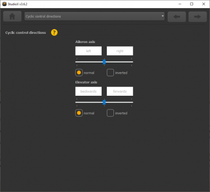SETUP MENU I - Cyclic directions - BEASTX Wiki
