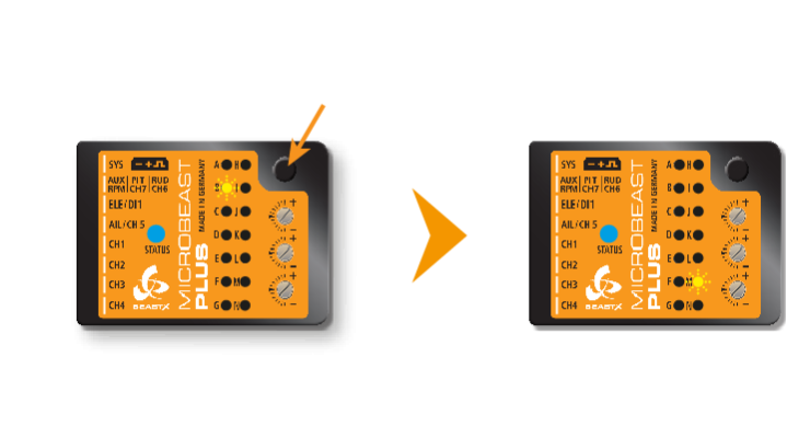 Receiver Menu - Function assignment - BEASTX Wiki